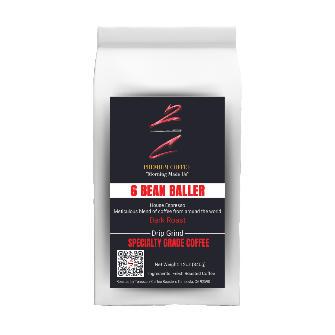 6 Bean Baller Espresso Roast Coffee Beans | 2C Premium Coffee